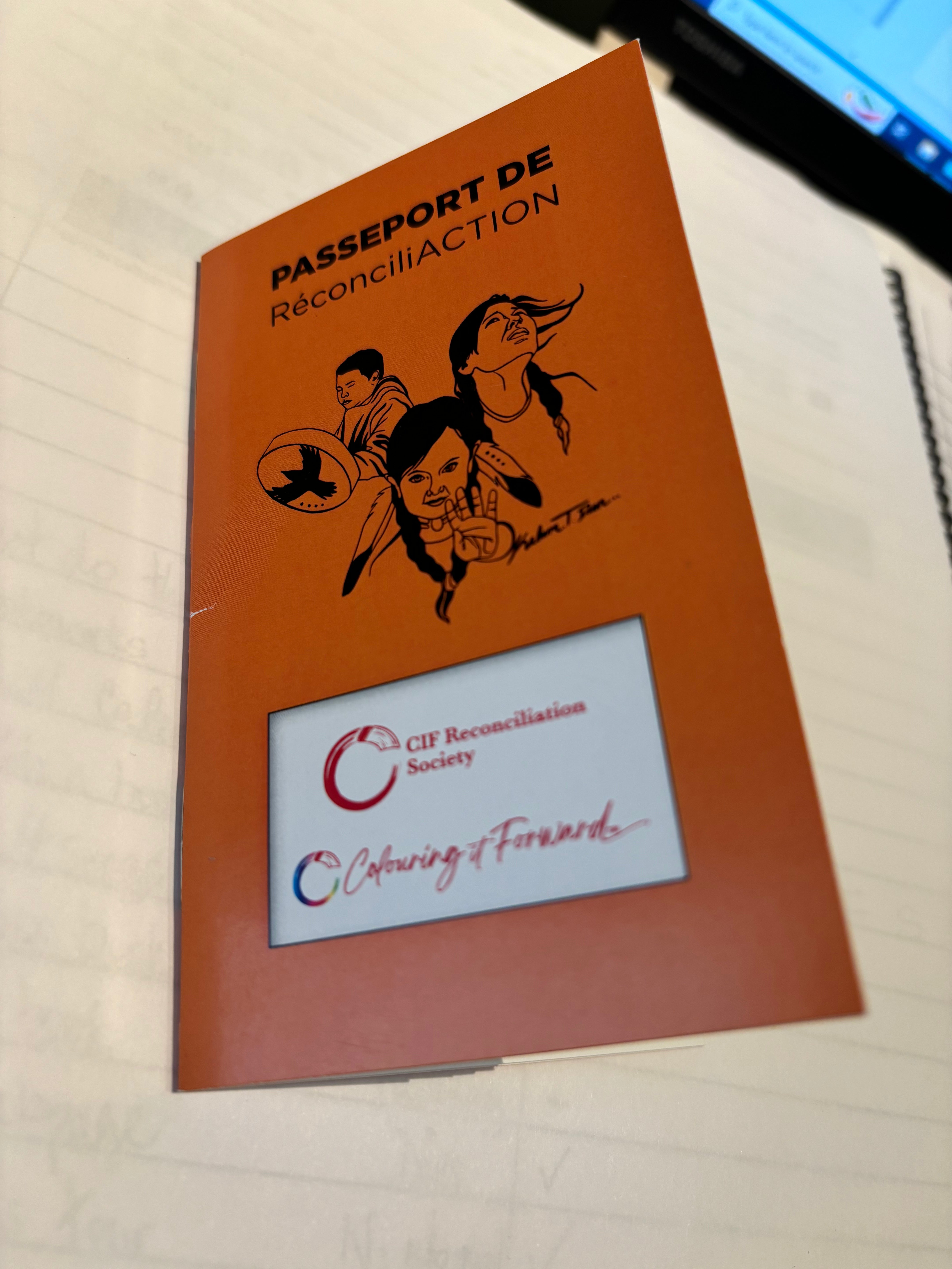 Passeport de RéconciliACTION – Colouring It Forward
